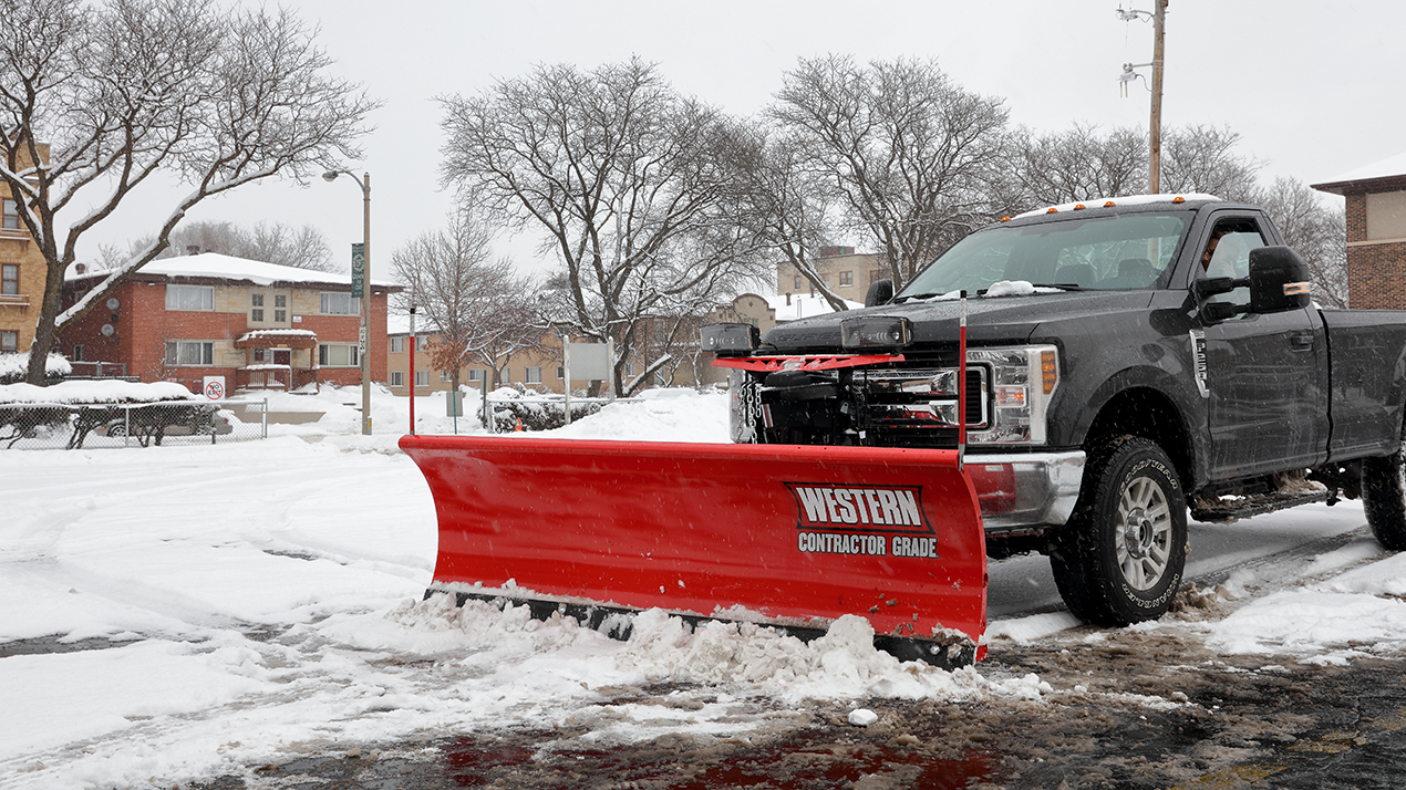 PRO PLUS® Heavy-Duty Commercial Snow Plow | WESTERN®